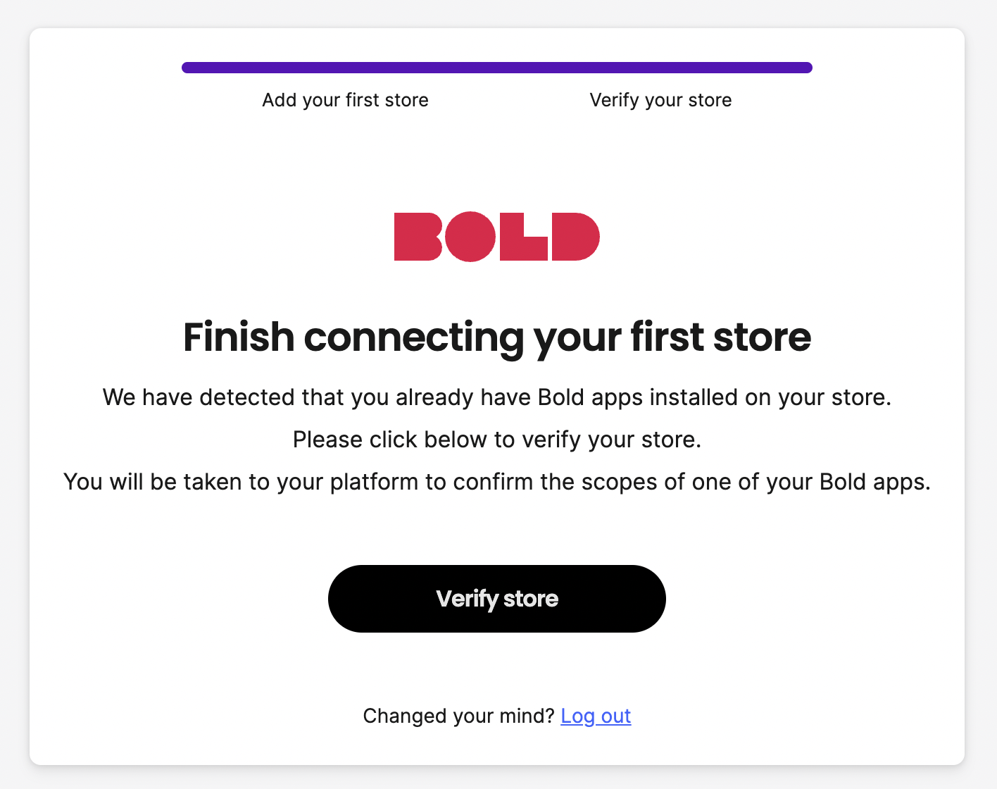 Create & Connect a Bold Account – Bold Commerce Help Center