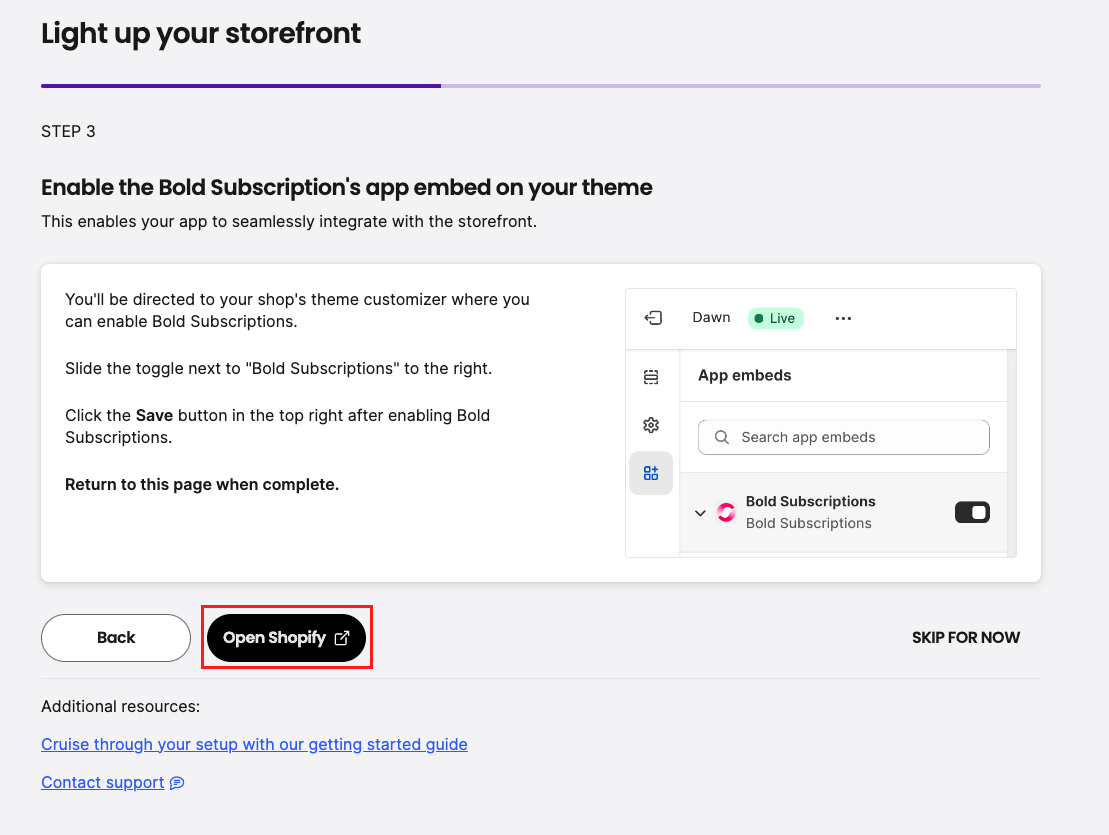Activate Subscriptions for Shopify Checkout – Bold Commerce Help Center