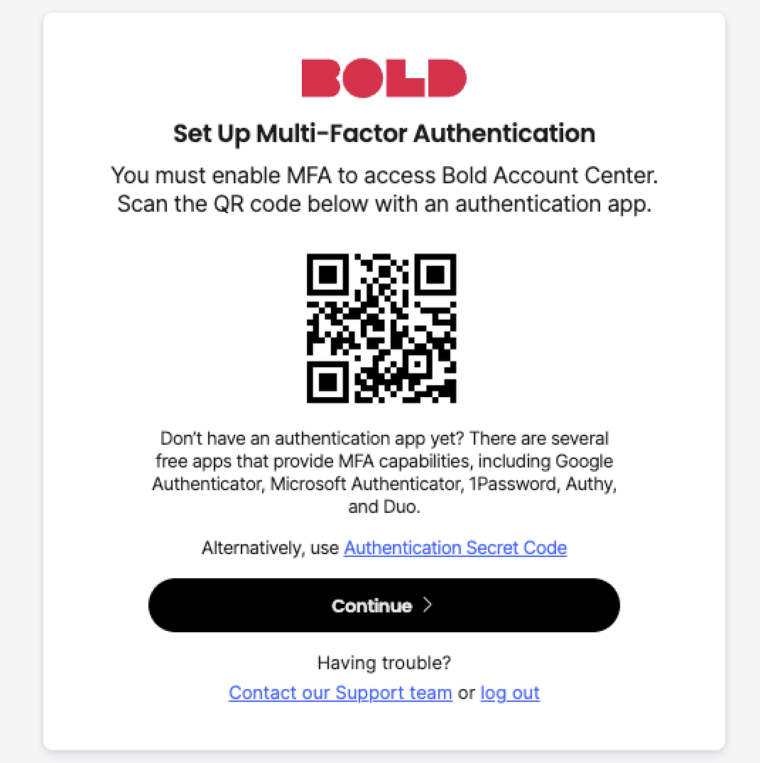Create & Connect a Bold Account – Bold Commerce Help Center