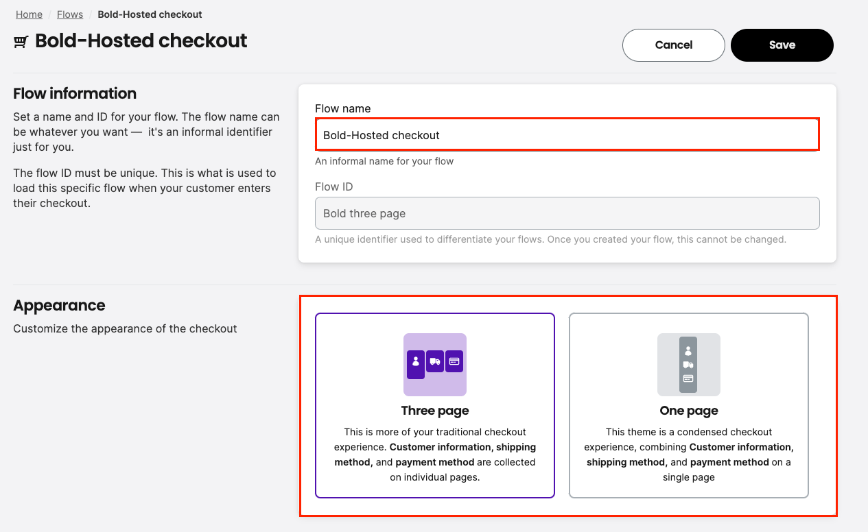 Customize your Bold-Hosted Checkout Flow – Bold Commerce Help Center