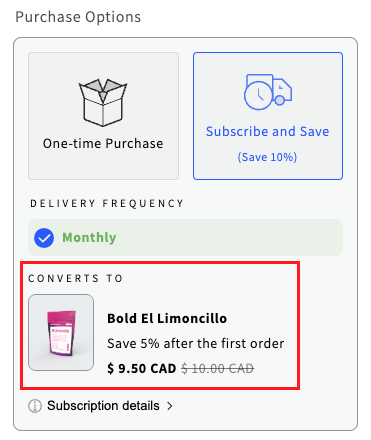 Subscription Group Settings – Bold Commerce Help Center
